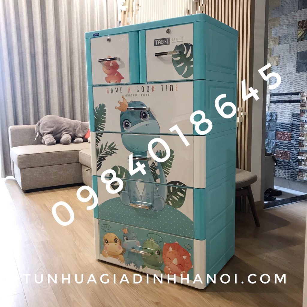 TỦ NHỰA DUY TÂN KHỦNG LONG TABI L - TỦ NHỰA GIA ĐÌNH